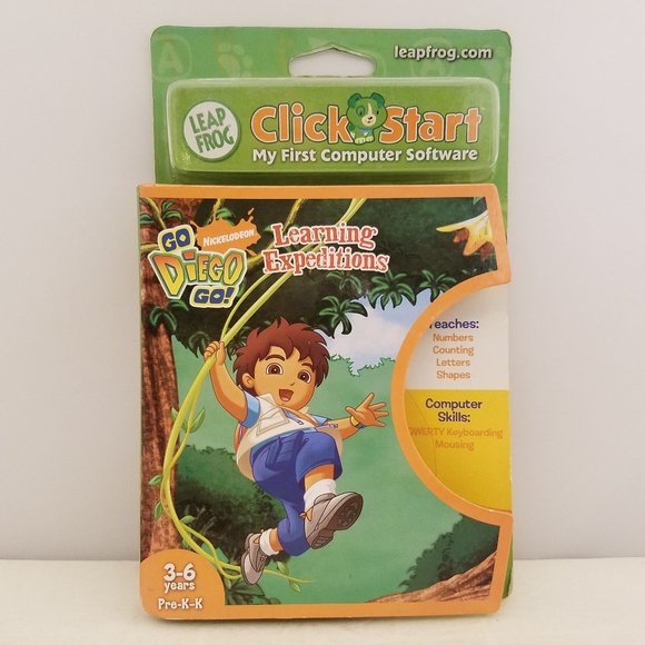 Leapfrog | Toys | Leapfrog Click Start Nickelodeon Go Diego Go Learning ...